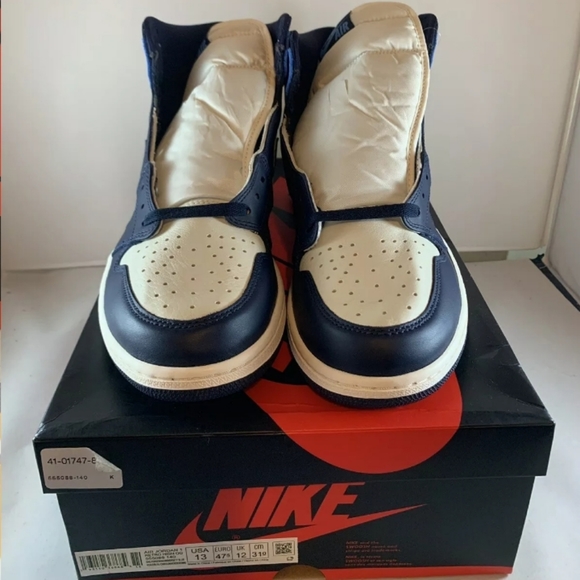 Shoes | Jordan 1 Retro Obsidian | Poshmark